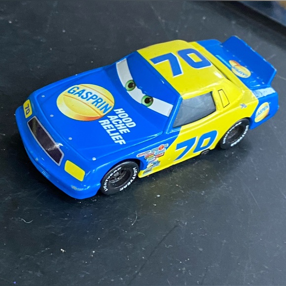 Toys | Disney Pixar Cars Floyd Mulvihill Gasprin 7 Mattel 155 Diecast ...